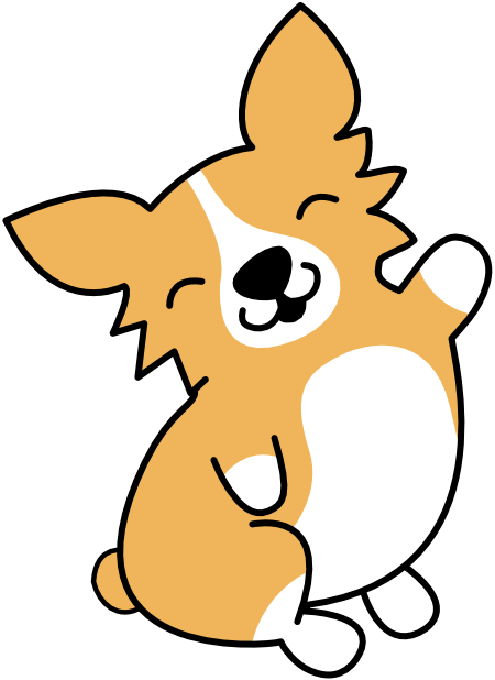 Sploot the Corgi Stickers! | Becky Hansmeyer